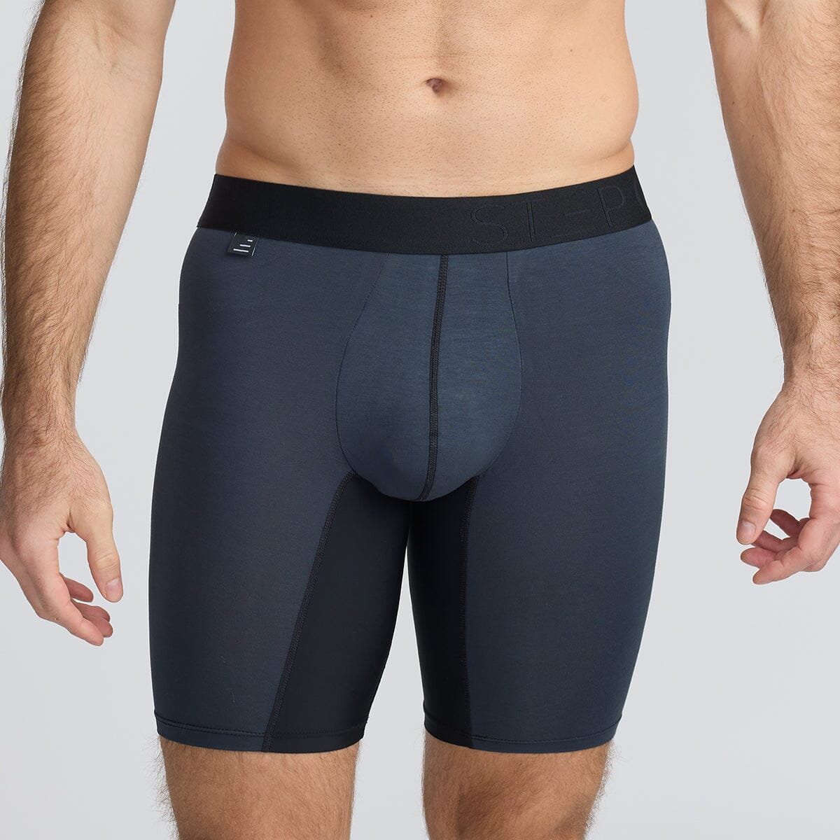 Boxer Brief Sport - Smoking Gun | Step One Bamboo Underwear Online UK
