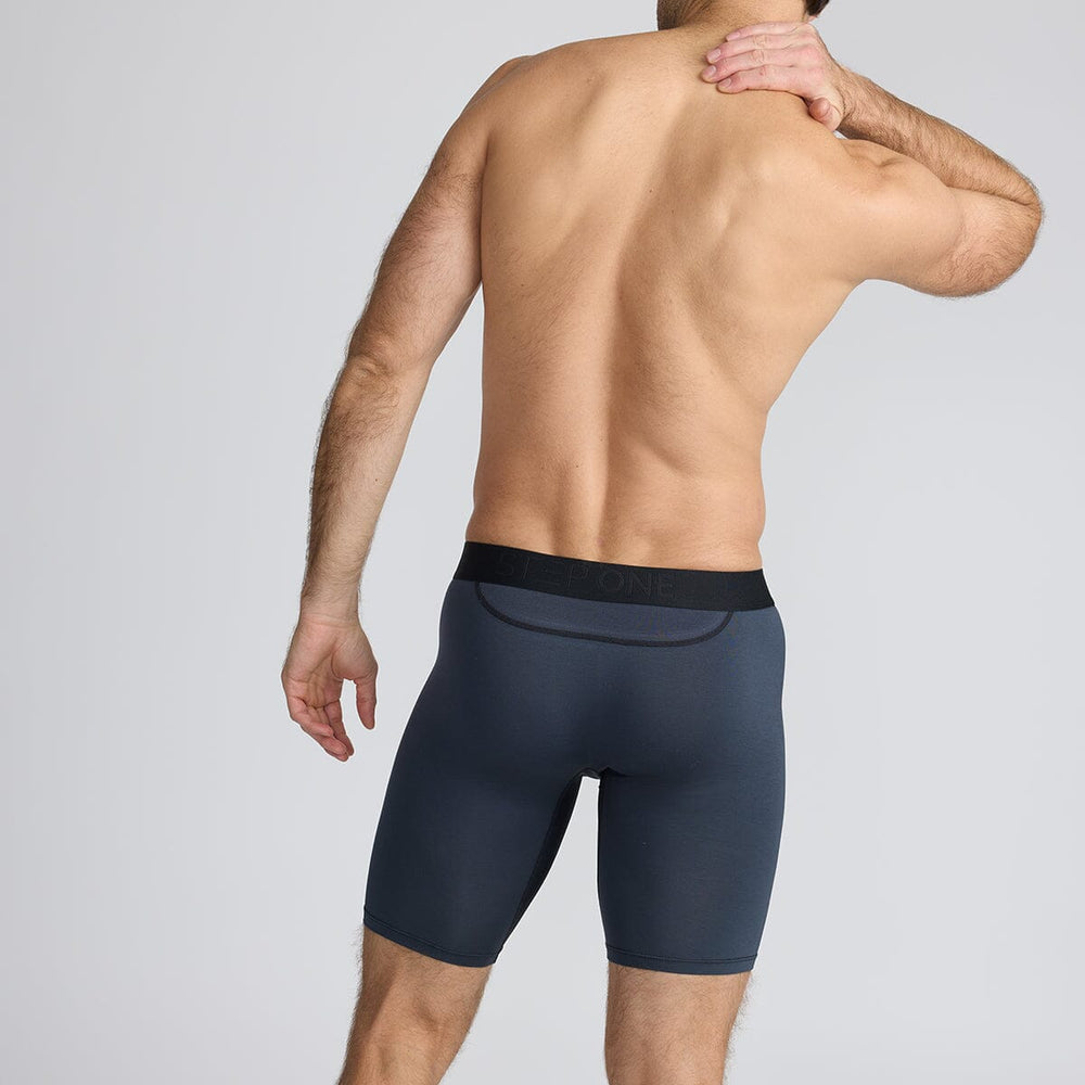Boxer Brief Sport - Smoking Gun | Step One Bamboo Underwear Online UK
