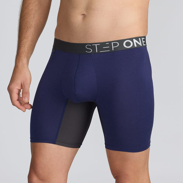 Boxer Brief - Ahoy Sailor | Step One Men's Bamboo Underwear