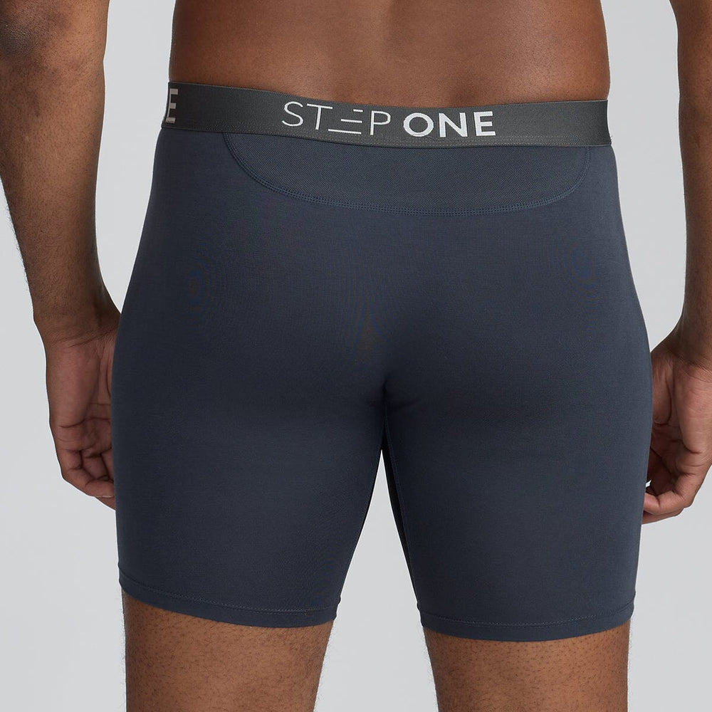 Boxer Brief Fly - Smoking Gun | Step One Bamboo Underwear Online UK