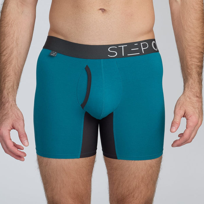 Boxer Brief Fly - Smashed Avo | Step One Bamboo Underwear Online UK