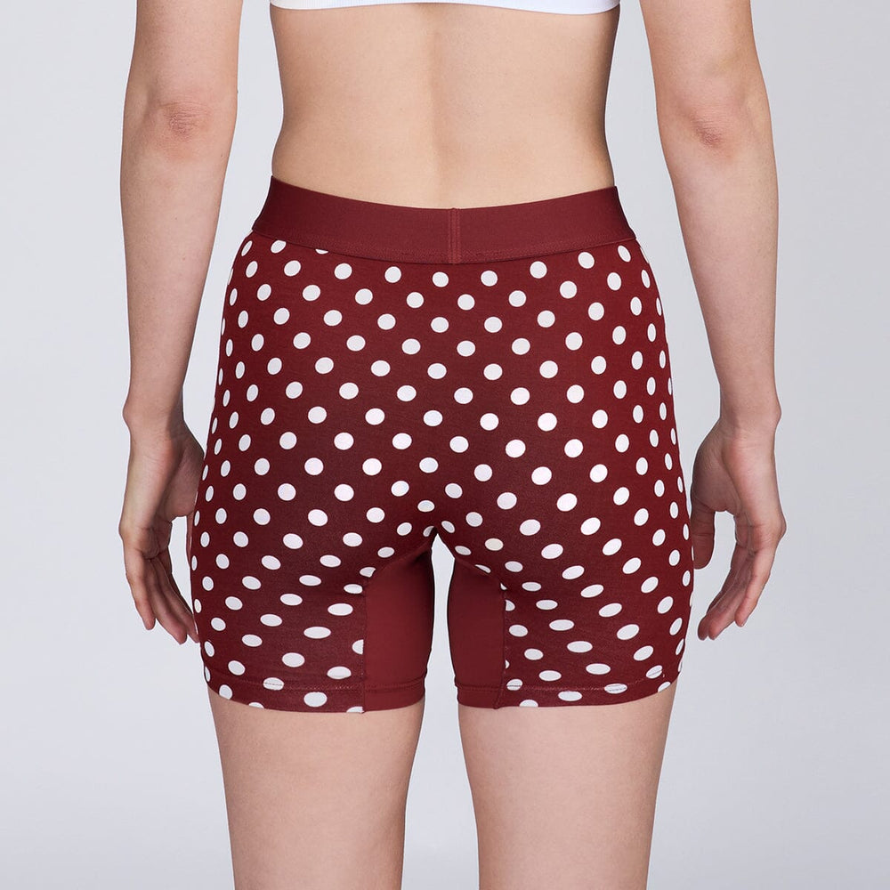 Women's Body Shorts - Polka Dots | Step One Bamboo Underwear