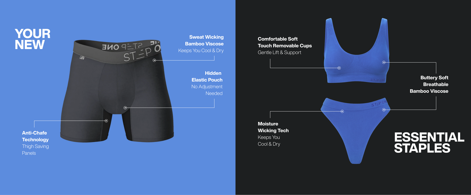 Step One UK | Men & Women's Bamboo Underwear Online