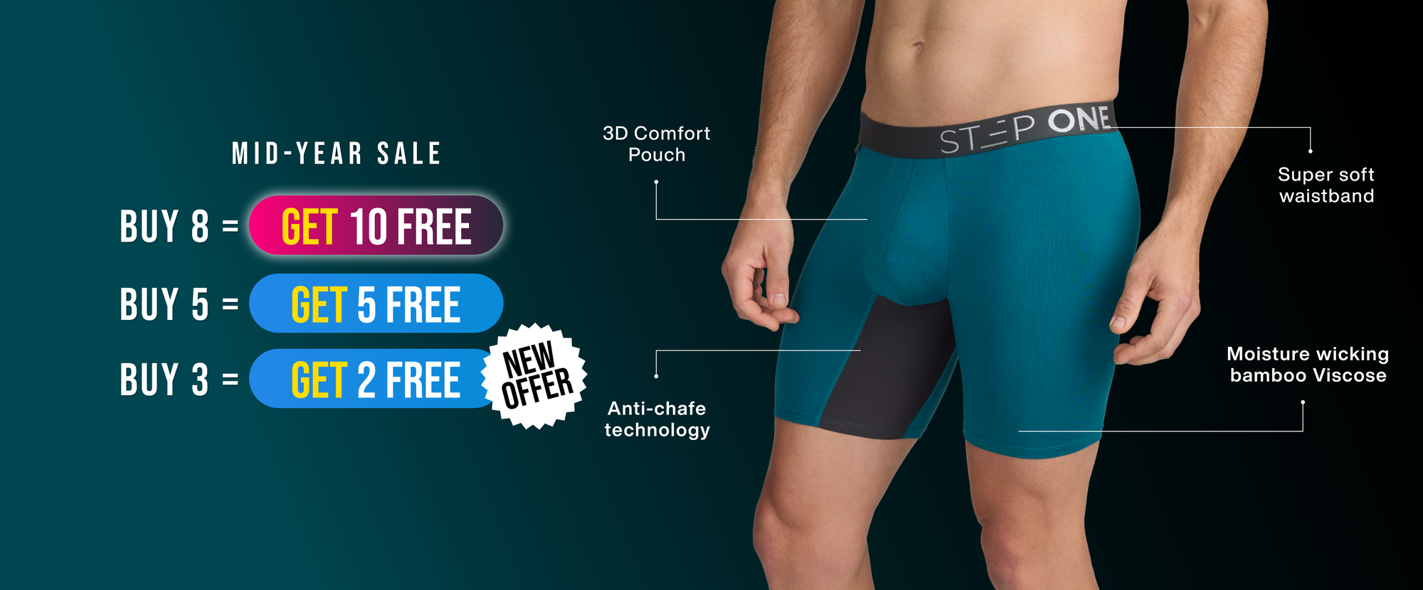 Step One UK | Men & Women's Bamboo Underwear Online