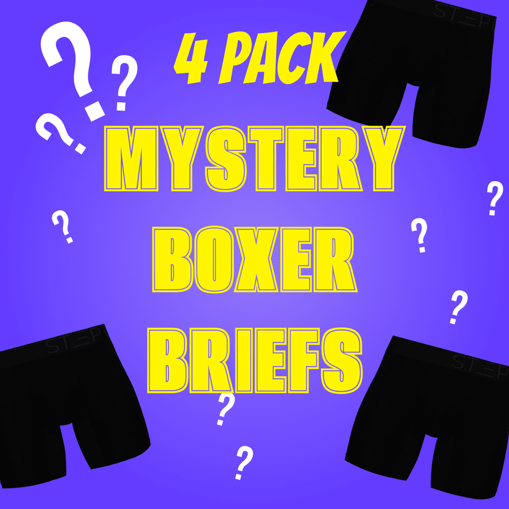 Step One - Boxer Brief Mystery 4 Pack | Buy Men's Underwear Online