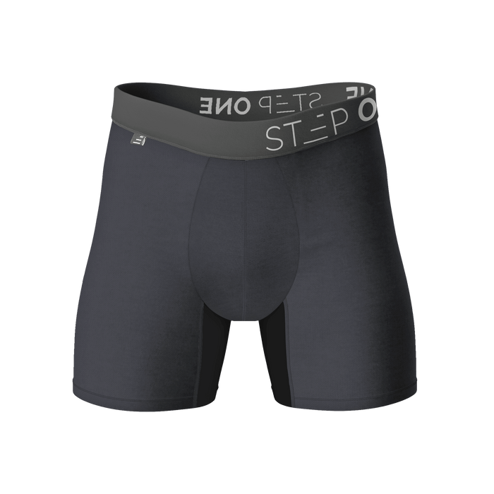Boxer Brief - Smoking Gun | Step One Men's Bamboo Underwear