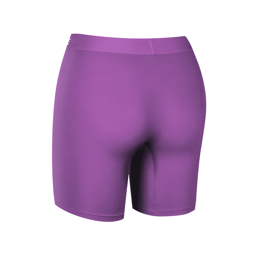 Women's Body Shorts - Grape | Step One Bamboo Underwear Online UK